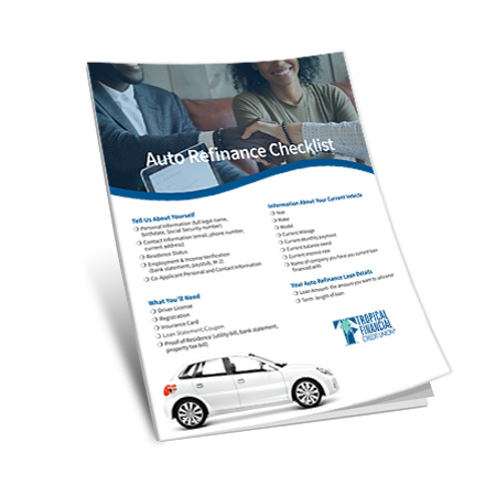 How do I refinance my auto loan and lower my car payment in Florida?