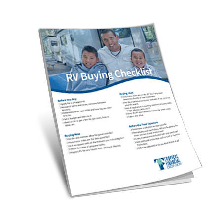 TFCU RV Buying Checklist